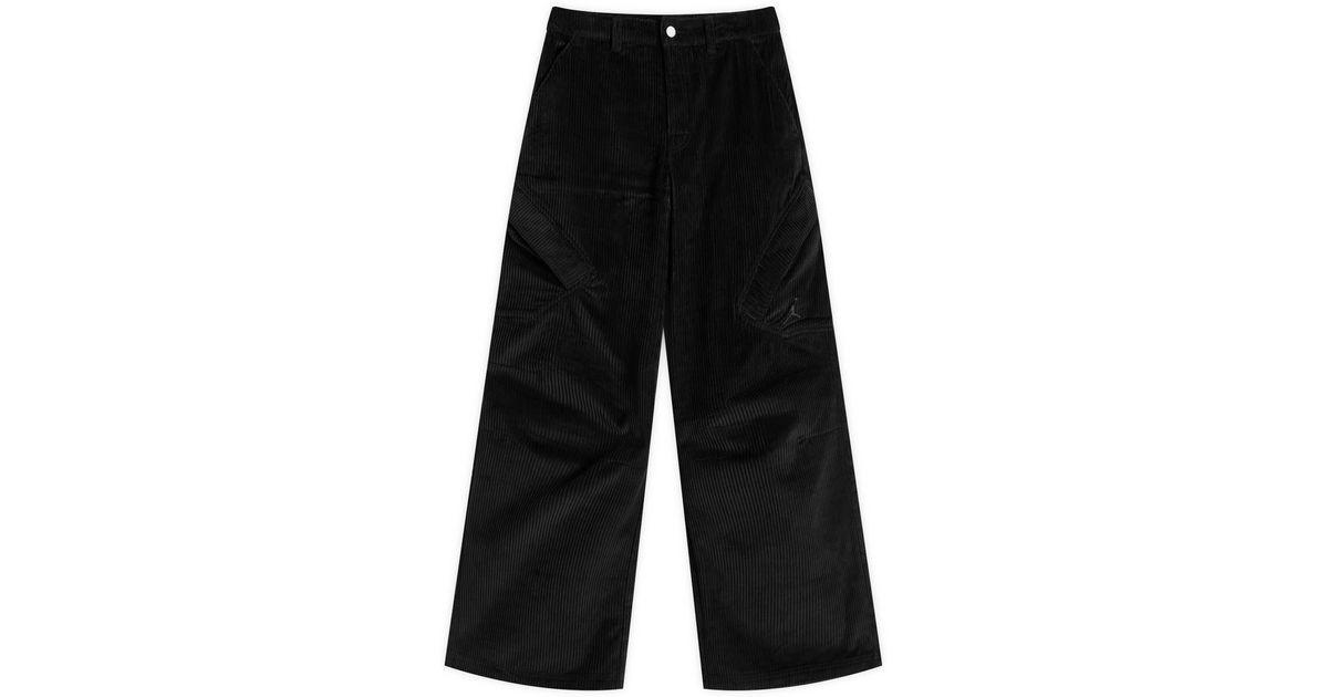 Nike Flight Chicago Cord Pant in Black | Lyst