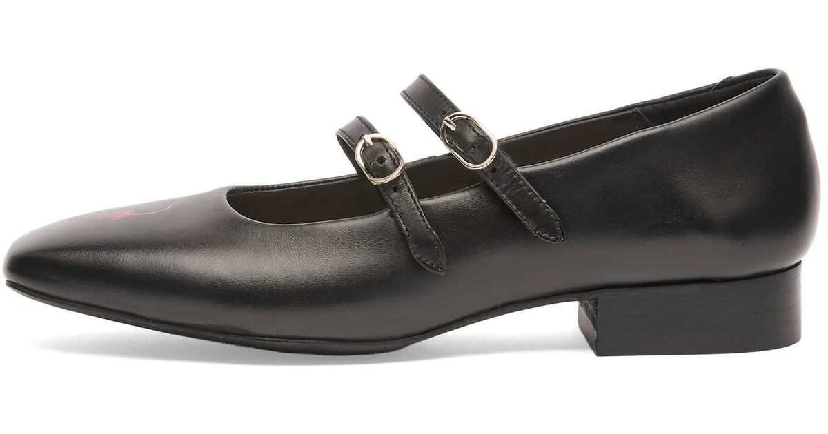 Duke & Dexter Mary Jane Shoe in Black | Lyst