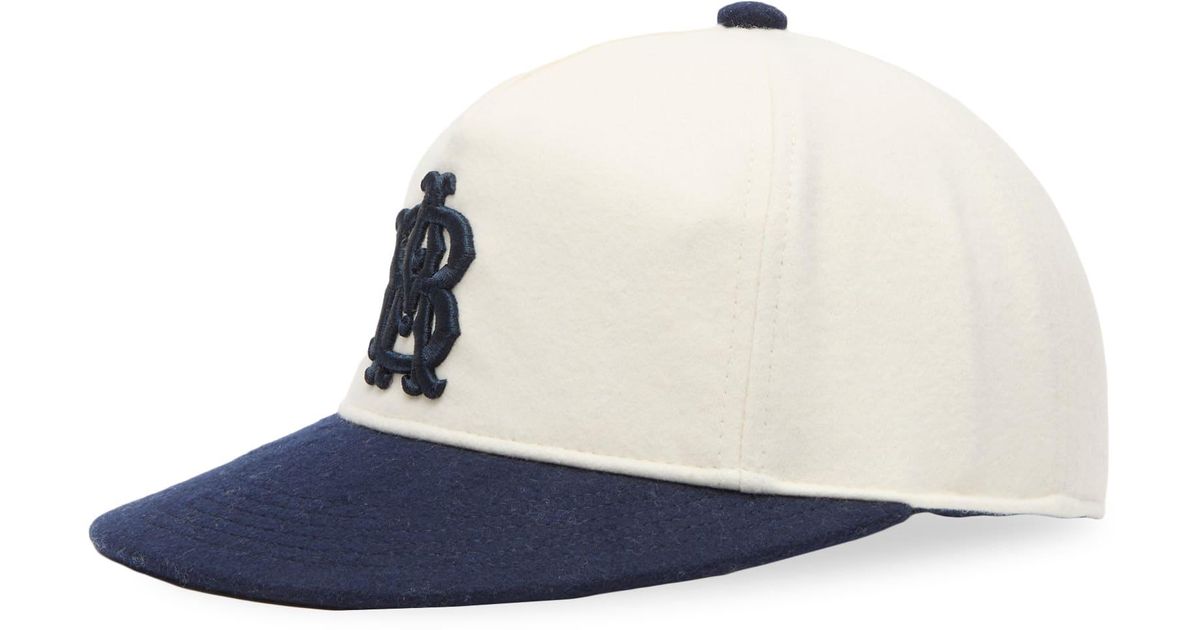 About Blank Monogram Contrast Cap in Blue for Men | Lyst UK