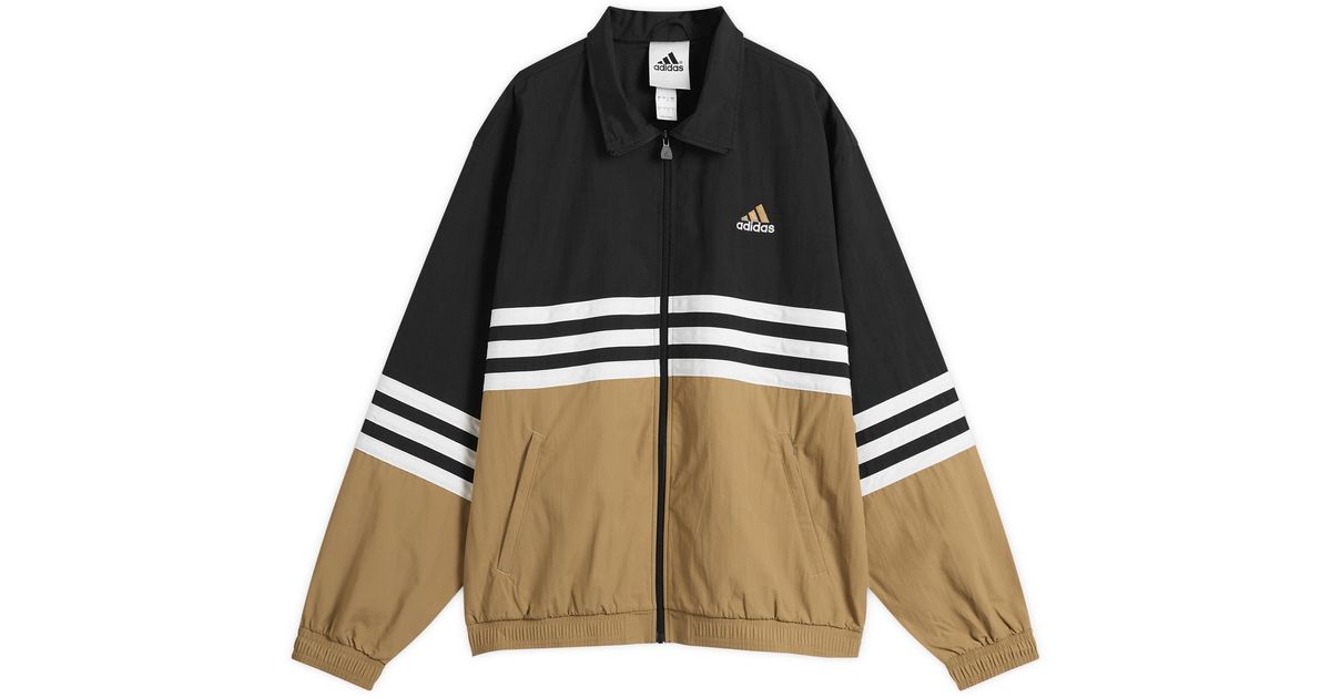 adidas Arch Track Top in Black for Men | Lyst
