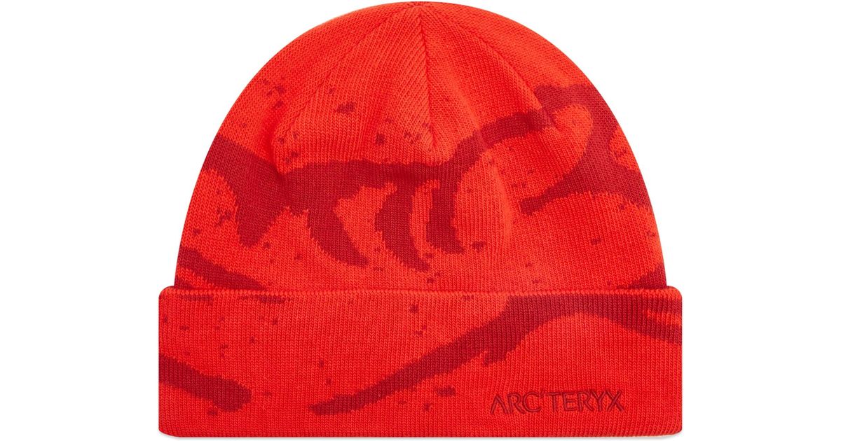 Arc'teryx Arcteryx Grotto Toque in Red for Men | Lyst