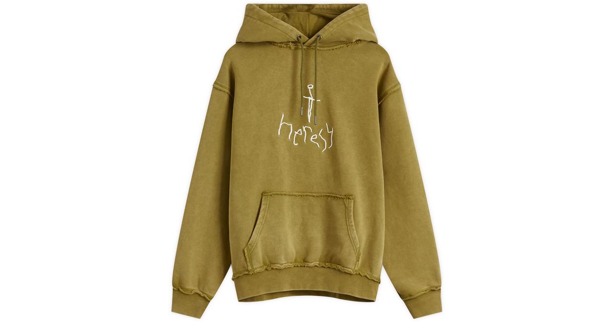 Heresy Dirk Hoodie in Green for Men | Lyst
