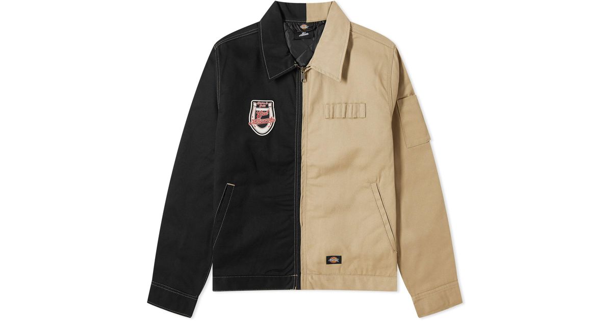Dickies End. X 'Motorworks' Eisenhower Jacket in Black for Men | Lyst ...