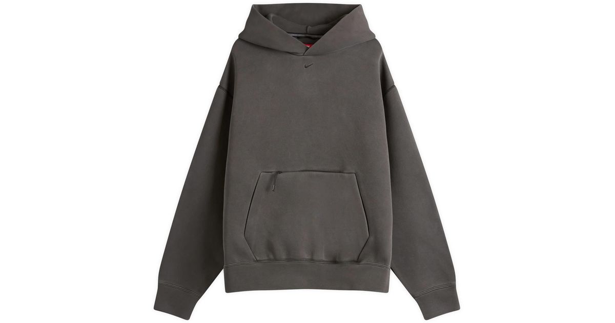 Nike Tech Fleece Hoodie in Gray for Men | Lyst