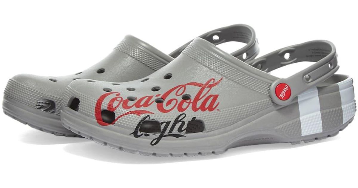 Crocs™ X Coca-cola Light Classic Clog in Grey (Grey) for Men | Lyst Canada