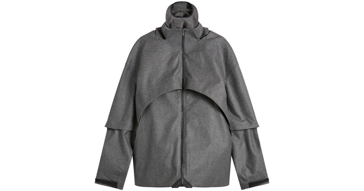 Nike X Nocta Code Flow Jacket in Grey for Men | Lyst UK