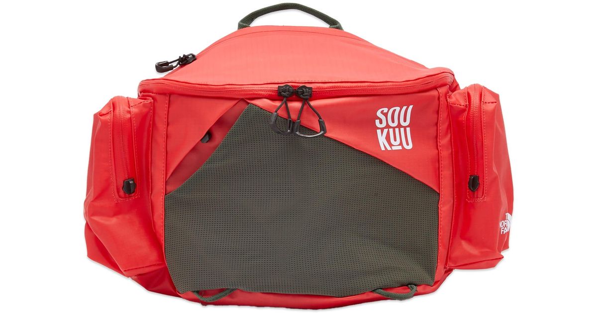 The North Face X Undercover Soukuu Waistpack Dark Cedar/High Risk in ...