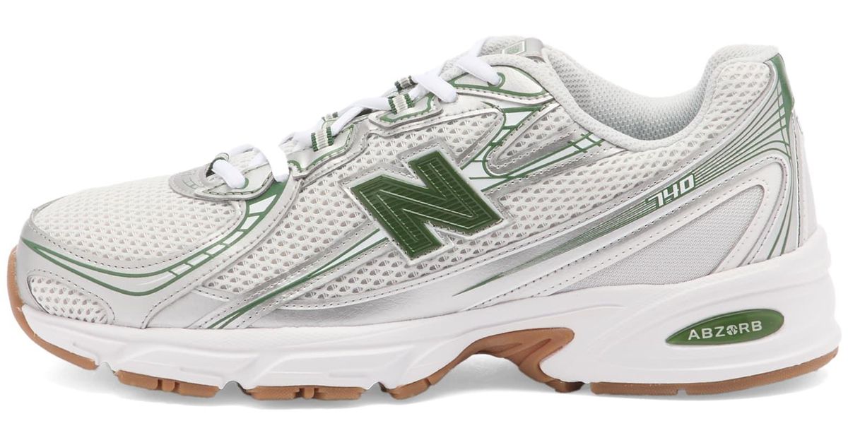 New Balance 740 Sneaker in White | Lyst