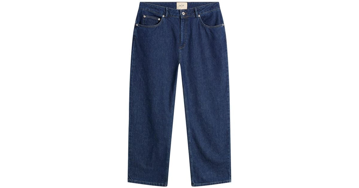 Folk Barrel Leg Pant in Blue for Men | Lyst UK