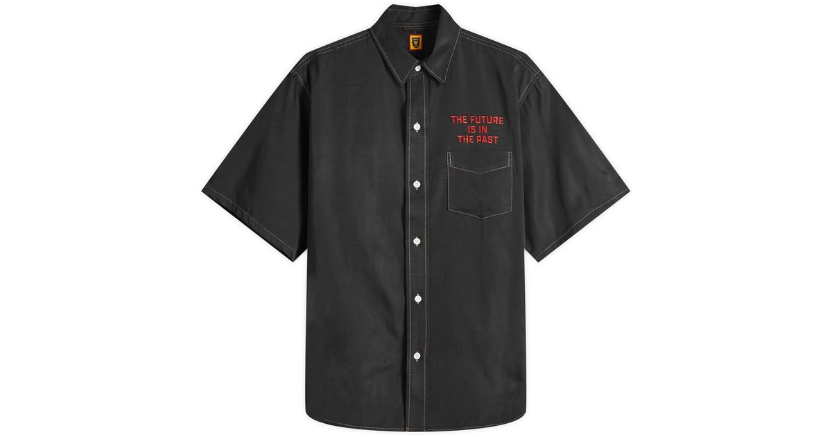 Human Made Dragon Short Sleeve Shirt in Black for Men | Lyst