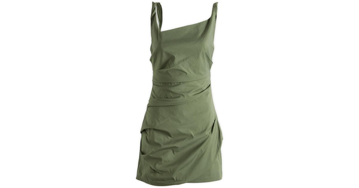SIR. Florent Twist Mini Dress in Green | Lyst