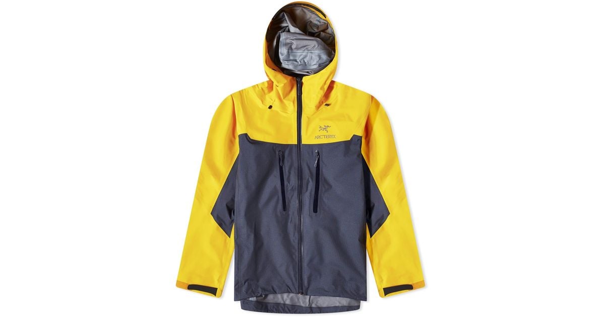 Arc'teryx Alpha Jacket in Yellow for Men | Lyst UK