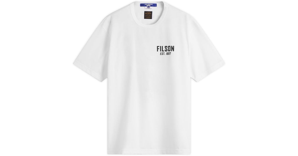 Junya Watanabe X Filson T-Shirt in White for Men | Lyst UK