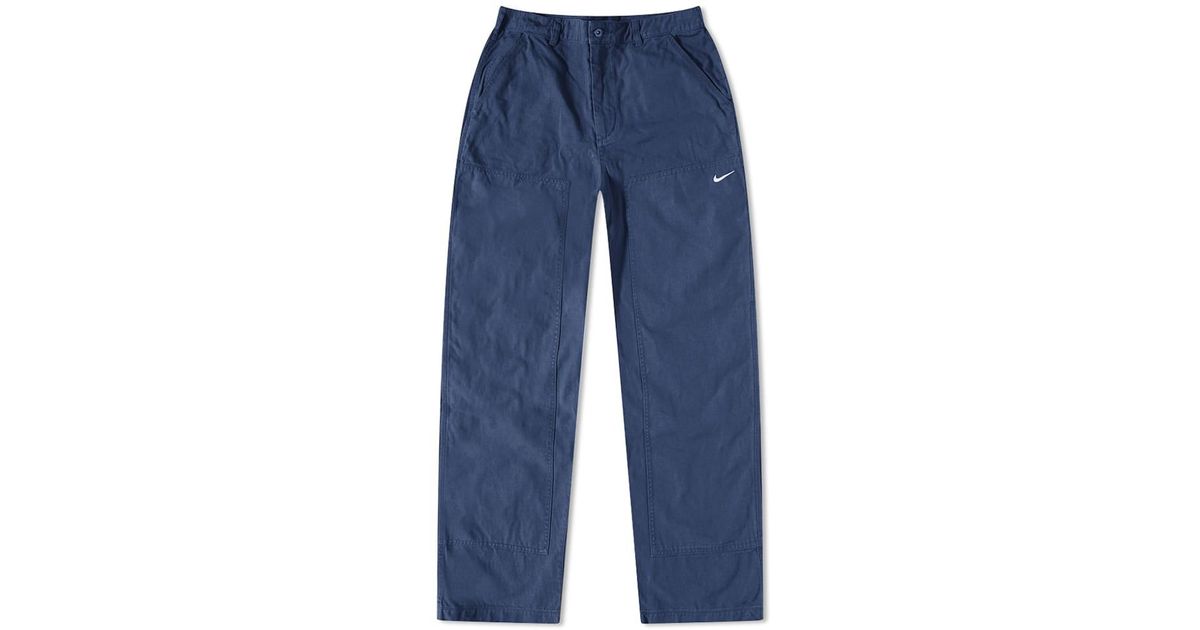 Nike Double Knee Pant in Blue for Men | Lyst