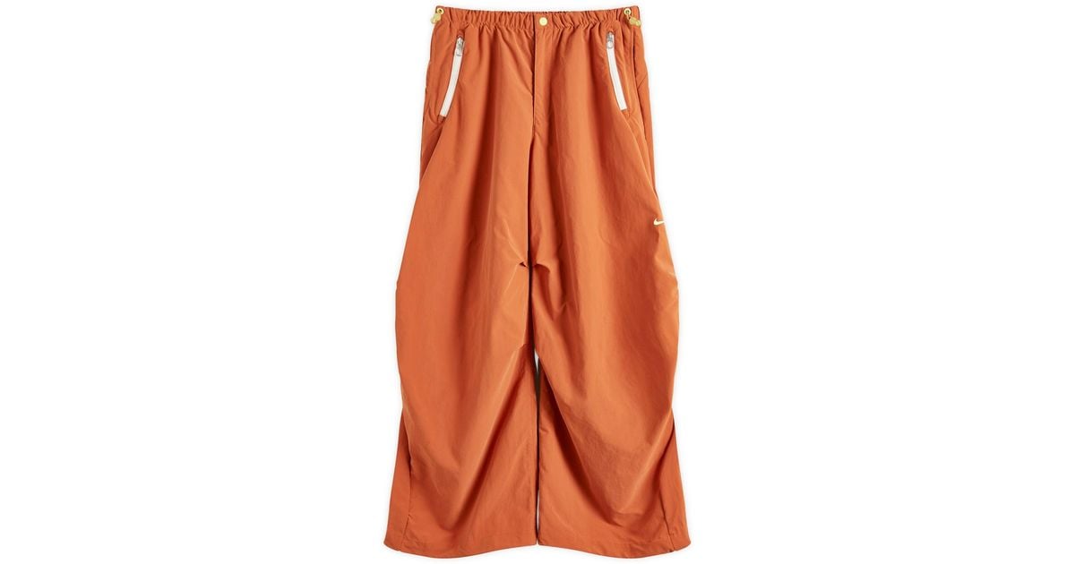 Nike Parachute Pant in Orange | Lyst