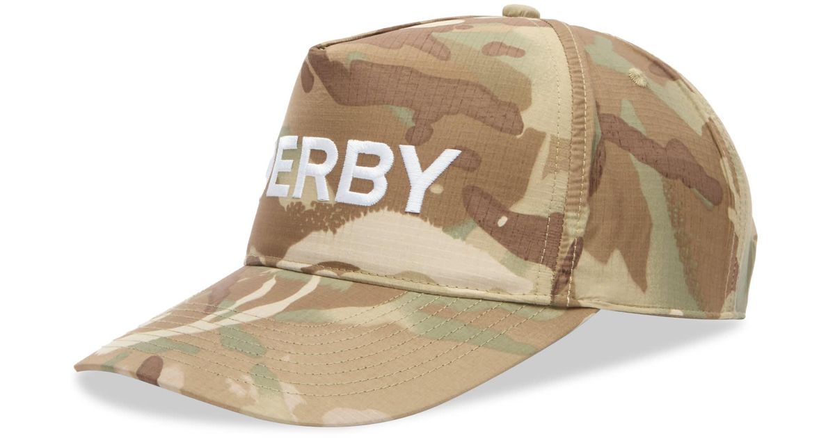 Cole Buxton Derby Cap in Natural for Men | Lyst