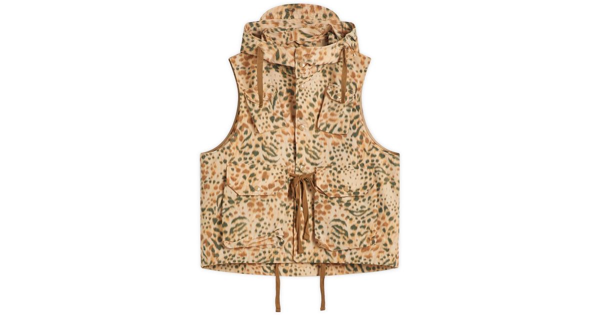 Engineered Garments Field Vest in Natural for Men | Lyst UK