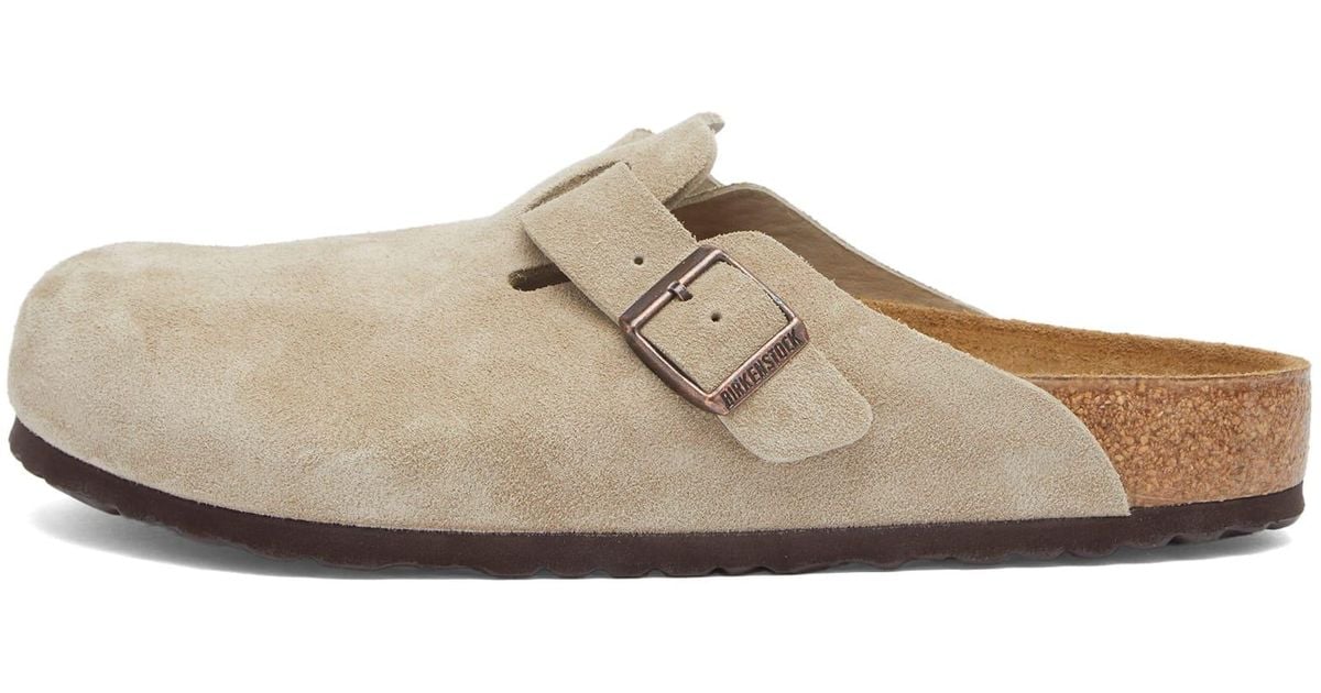Birkenstock Boston Clog in Brown | Lyst