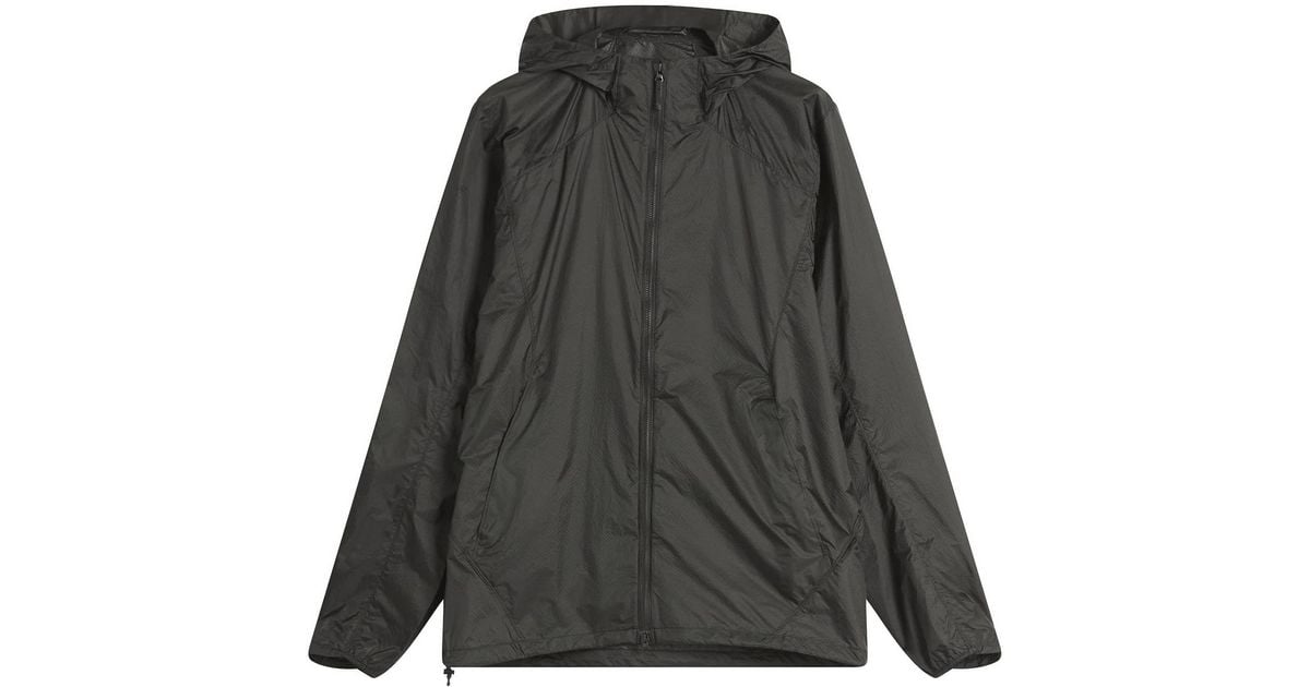 Goldwin Airly Shell Packable Wind Jacket in Gray for Men | Lyst