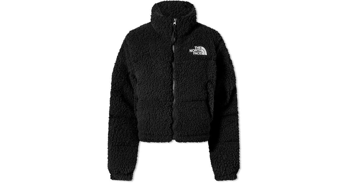 The North Face Sherpa Nuptse Jacket in Black | Lyst Canada