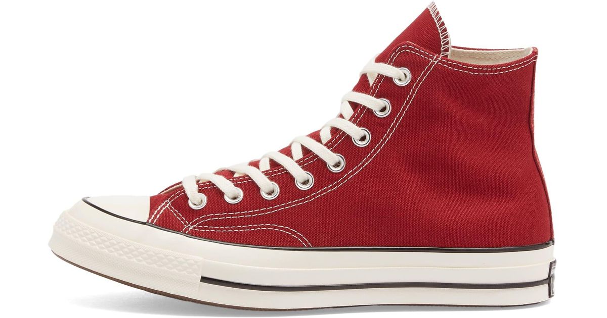 Converse Chuck Taylor 1970S Hi Sneaker in Red | Lyst