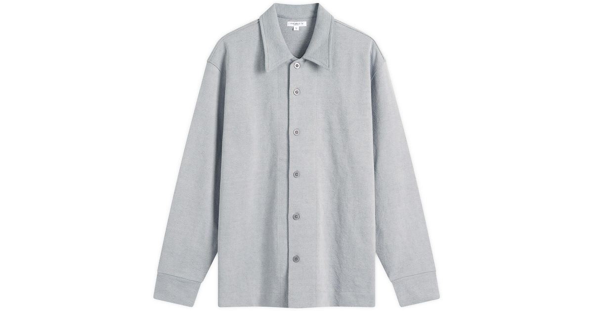 Lady White Co. Francisco Relaxed Overshirt in Gray for Men | Lyst