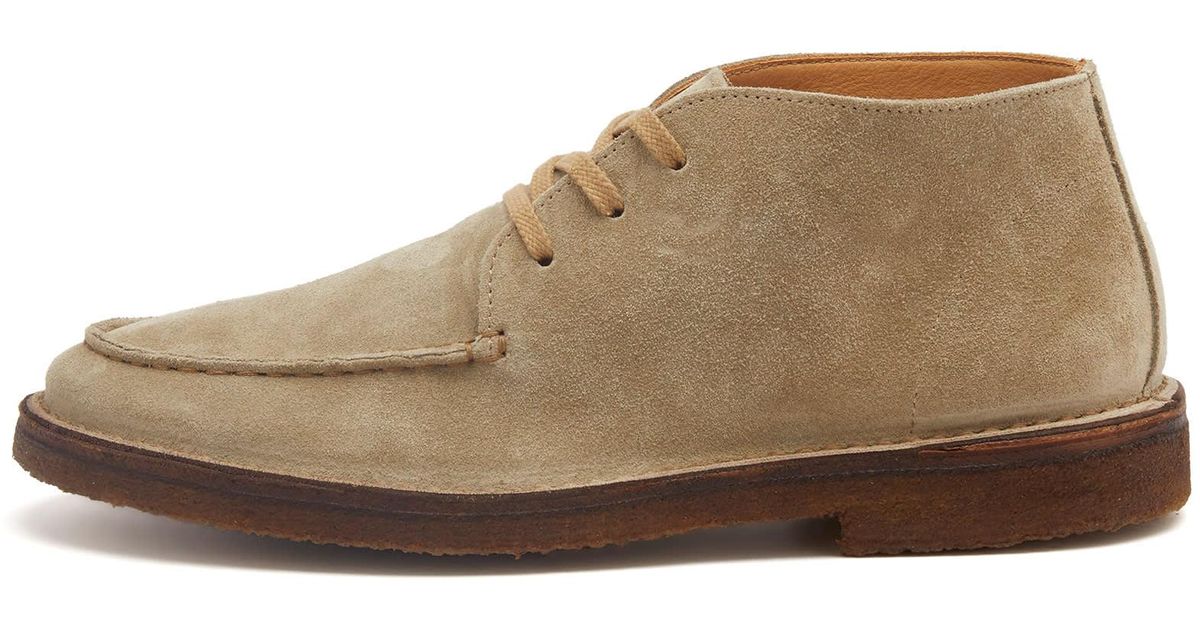 Drake's Crosby Moc Toe Chukka Boot in Brown for Men | Lyst
