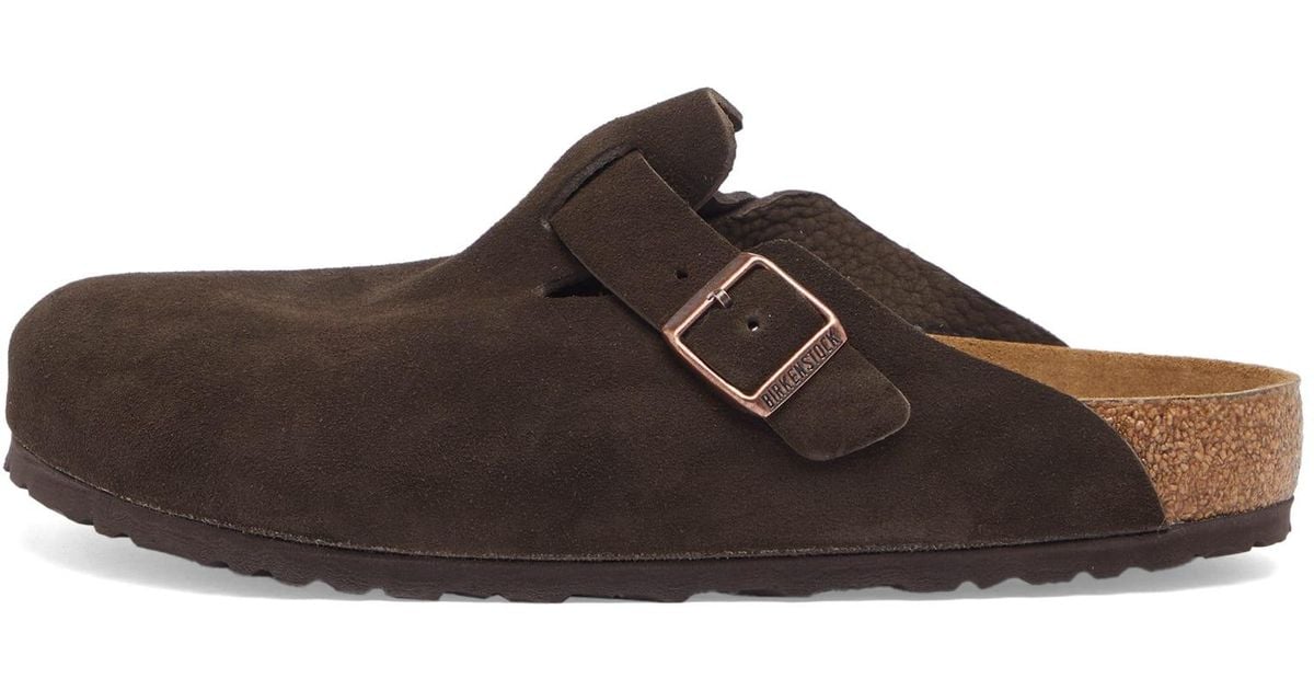 Birkenstock Boston Sfb Clog in Brown for Men | Lyst Canada