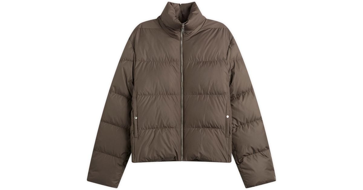 Rick Owens X Moncler Cycloptic Jacket in Brown | Lyst UK