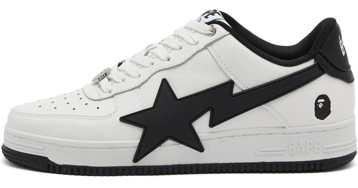 A Bathing Ape Bape Sta Os in White | Lyst UK