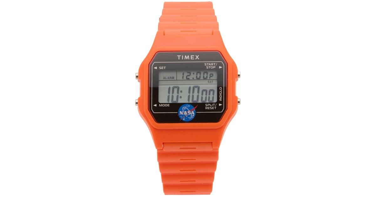 Timex T80 Resin Nasa Artemis 36Mm Watch in Orange | Lyst UK