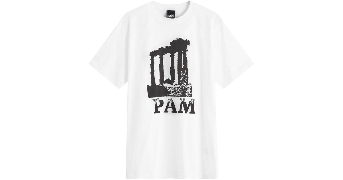 Pam Pillars T-Shirt in White for Men | Lyst UK