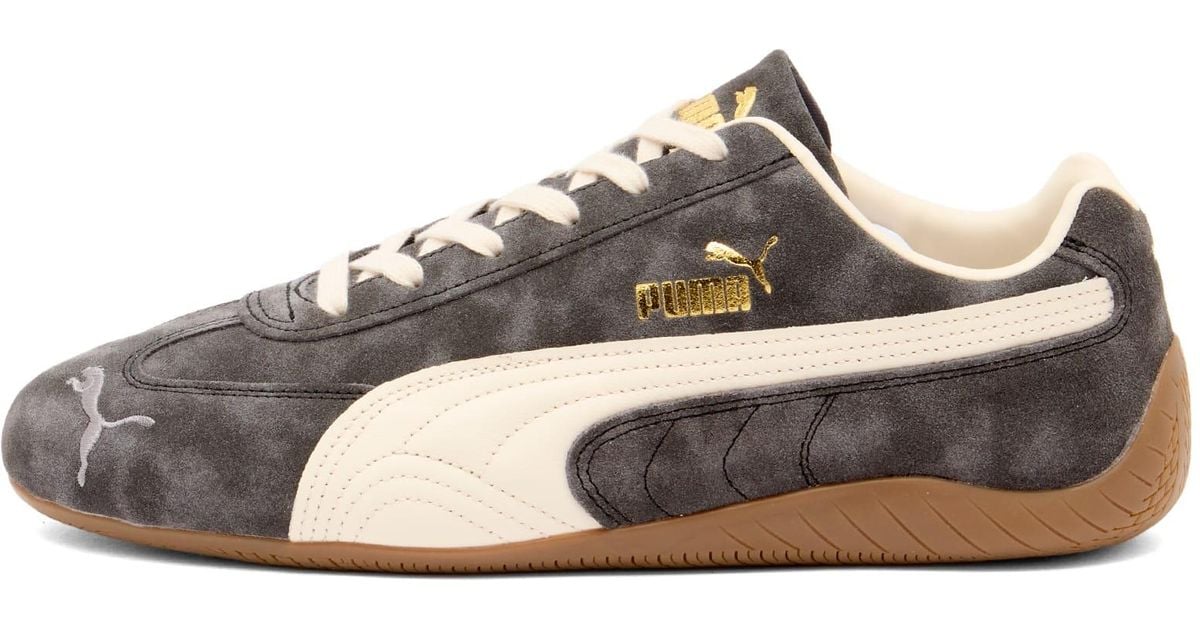 PUMA Speedcat Faded Sneaker in White | Lyst
