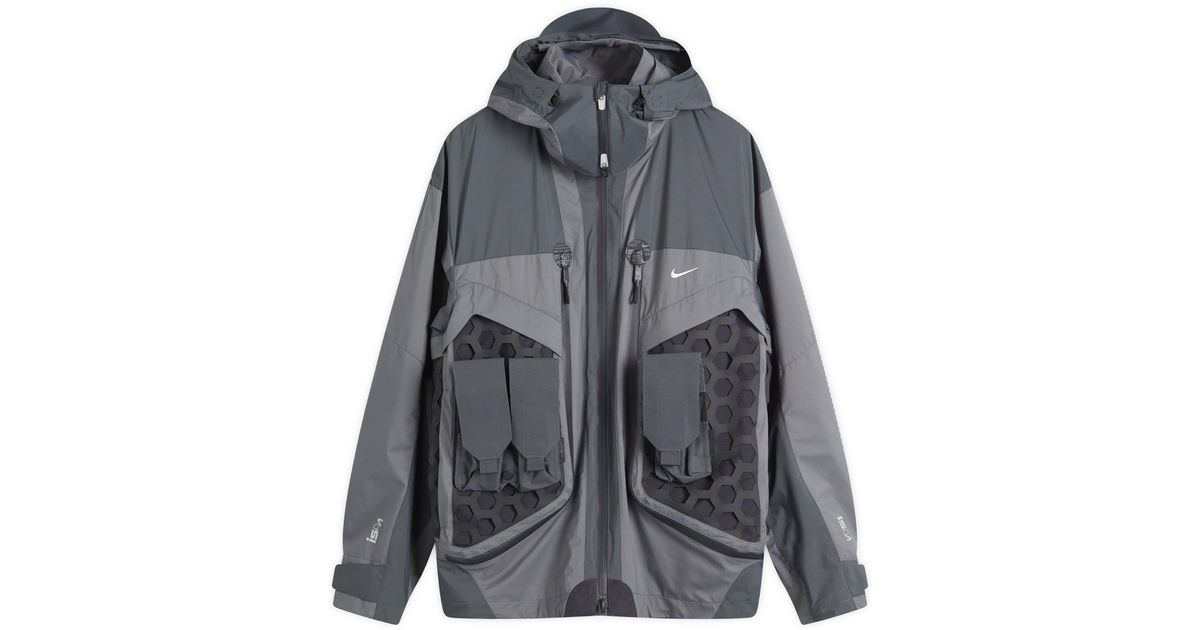 Nike Ispa Butterfly Jacket in Gray for Men | Lyst
