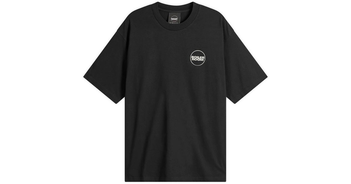 BOILER ROOM 3M Core Logo T-Shirt in Black for Men | Lyst UK
