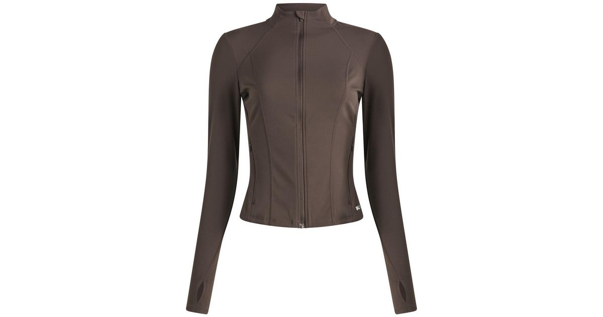 Tala Dayflex Zip Through Running Jacket in Brown | Lyst