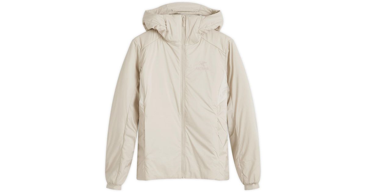 Arc'teryx Atom Heavyweight Hoody Jacket in White | Lyst
