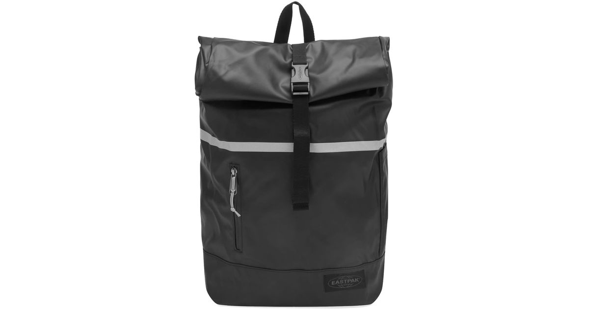 Eastpak Up Roll Bike Backpack in Black | Lyst