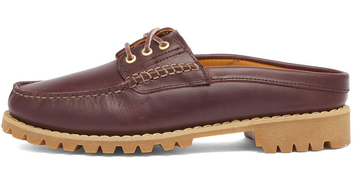 Timberland 3 Eye Mule in Brown for Men | Lyst