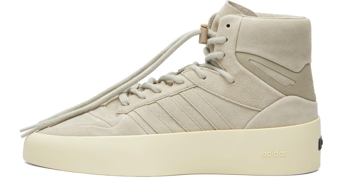 Adidas x FOG Adidas X Fear Of God 86 Hi in Natural | Lyst