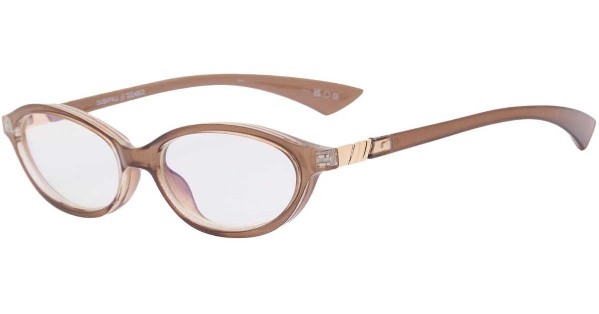 Le Specs Duskfall Light Optical Glasses in Metallic | Lyst