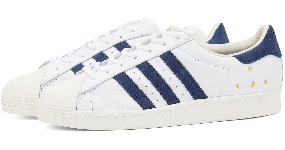 adidas X Pop Superstar Adv Sneakers in Blue | Lyst UK