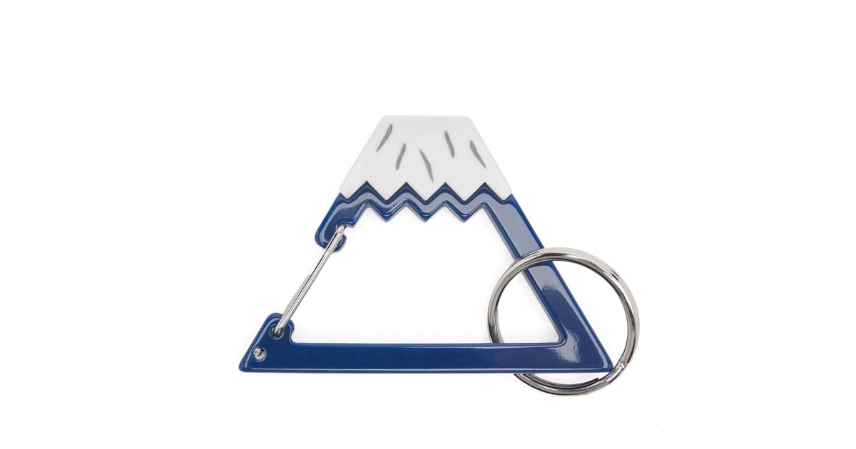 BEAMS Japan Mt. Fuji Key Chain in Blue | Lyst