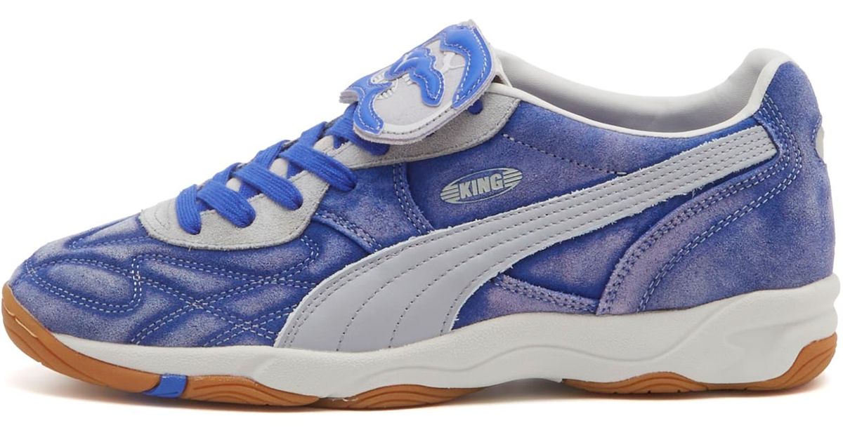 PUMA X Kidsuper King Indoor Sneaker in Blue | Lyst