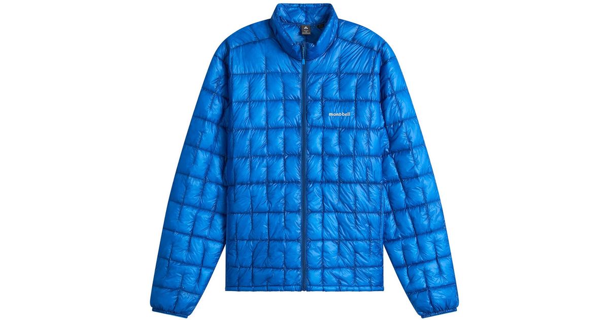 Montbell Plasma 1000 Down Jacket in Blue for Men | Lyst UK