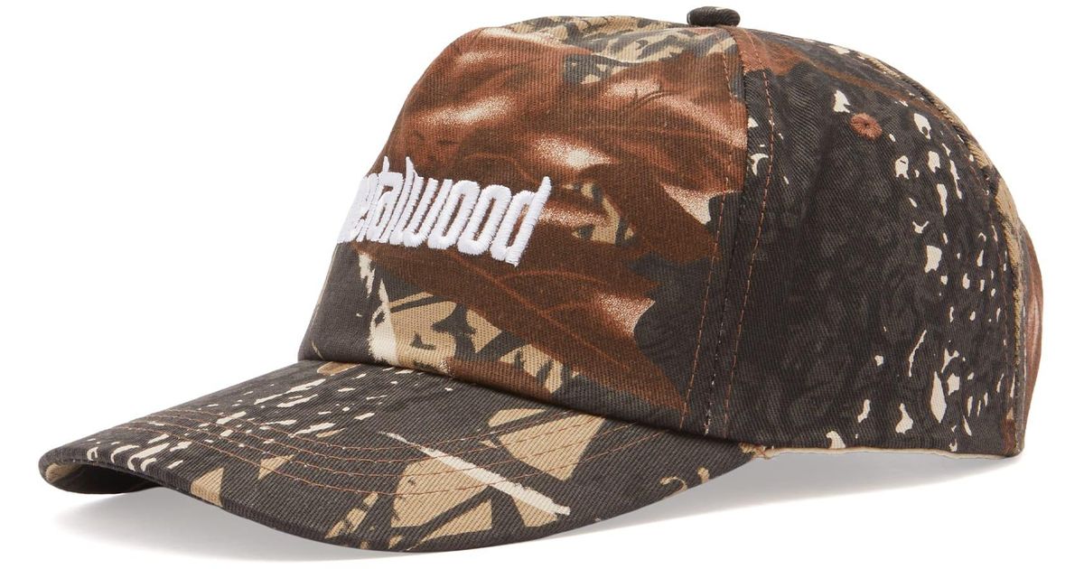 METALWOOD STUDIO Metal Logo Cap in Brown for Men | Lyst