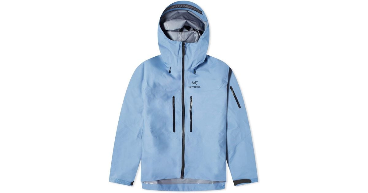 Arc'teryx Alpha Sv Jacket in Blue for Men | Lyst