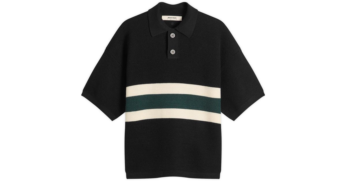 About Blank End. X Polo in Black for Men | Lyst UK