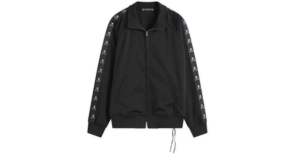 MASTERMIND WORLD Side Taped Track Jacket in Black for Men | Lyst UK