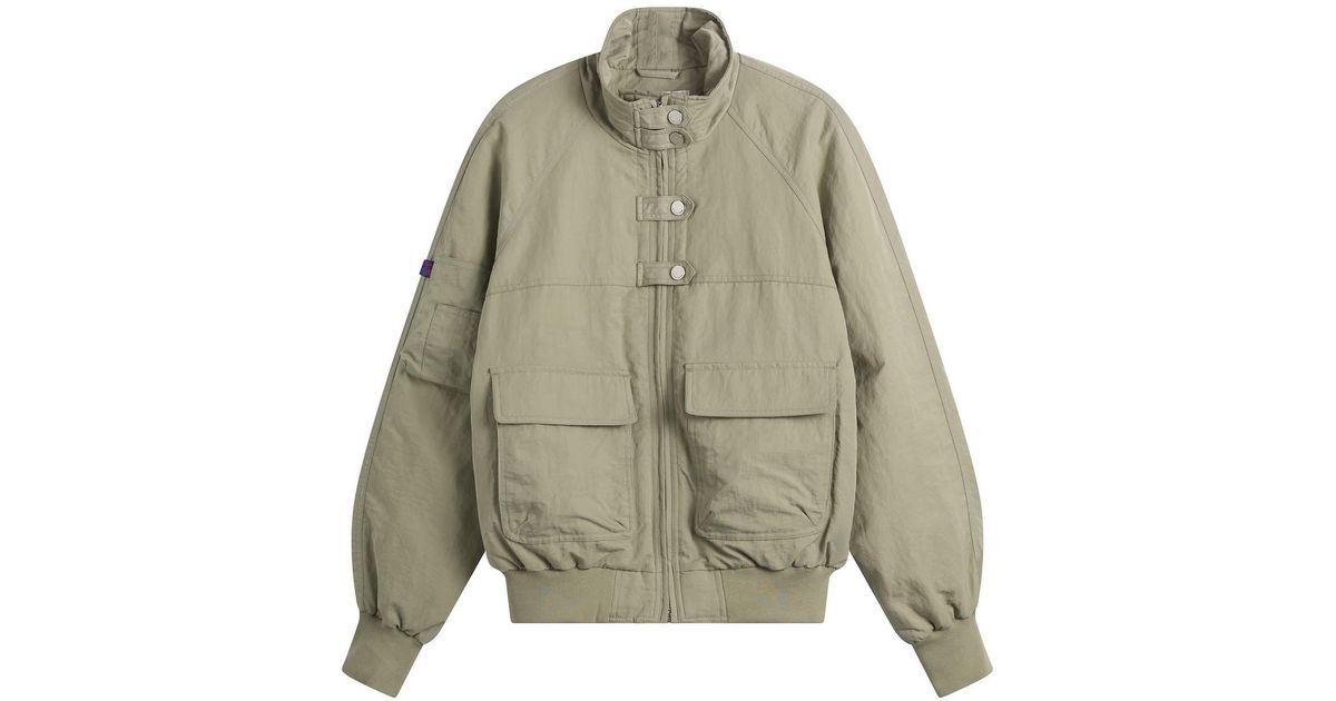 Damson Madder Chachi Bomber Jacket in Green | Lyst